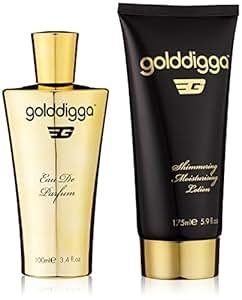 Golddigga 100ml Eau De Parfum and Body Lotion Gift Set for Her - 175ml ...