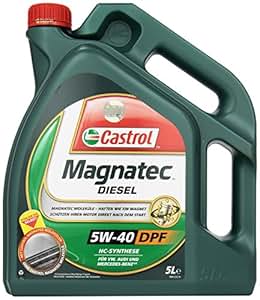 Castrol MAGNATEC Diesel Engine Oil 5W-40 DPF 5L (German label): Amazon ...