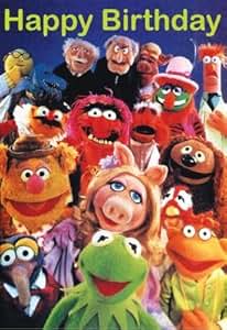 The Muppets Characters Birthday Card: Amazon.co.uk: Toys & Games