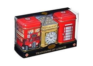 English Tea "Traditions of London" - Heritage Mini Tin Triple Pack ...