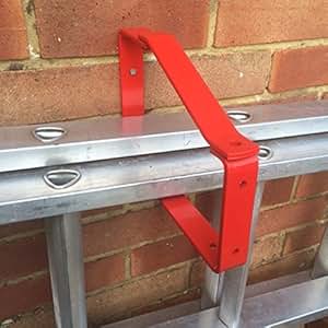 Universal Lockable Ladder Storage Brackets [Misc.]: Amazon.co.uk: DIY ...