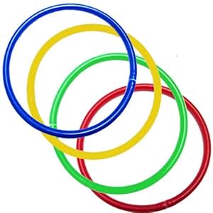 Hooping4Life 10 Children Toy Hula Hoops 30" / 76 cm diameter - mixed ...