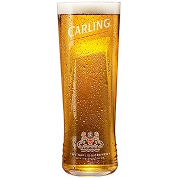 Carling Pint Glasses CE 20oz / 568ml - Set of 4 | Branded Carling ...