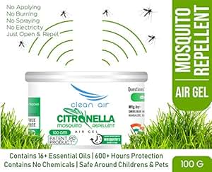 Clean Air Mosquito Repellent Gel - 100 g: Amazon.in: Health & Personal Care
