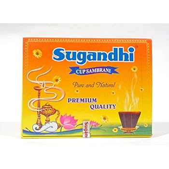 Sugandhi Cup Sambrani/Dhoop (Pack of 4): Amazon.in: Home & Kitchen
