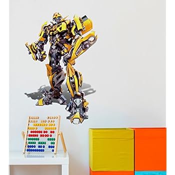 Buy Decals Design 'Car Decal Bumble Bee Transformers' Wall Sticker (PVC ...