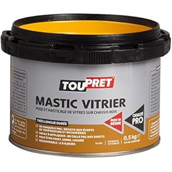 Soudal Ayrton Mastic vitrier 500 g Acajou Marron: Amazon.fr: Bricolage