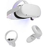 Meta Quest 2 128GB Console Headset, Advanced All-in-One Virtual Reality ...