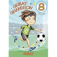 8th Birthday Card Boy - Champions Winners Trophy - Football Birthday ...