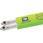TBE LIGHTING T4 20w Fluorescent Tube Lamps 578mm - 2 Pack of CFL Bulbs ...