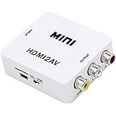 Buy Mini HDMI 2AV Up Scaler 1080P HD Video Converter Media Streaming ...