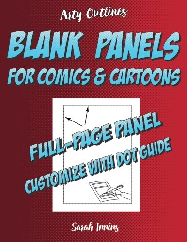 Buy Blank Panels for Comics & Cartoons: Full-Page Panel (Customize with ...