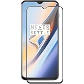 POPIO Tempered Glass for OnePlus 6T / OnePlus 7 (Black) Edge to Edge ...