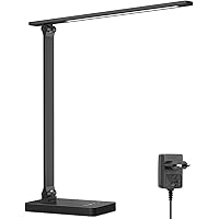 Lacmisc bureaulamp LED 6W kantoor tafellamp 5 kleuren en 10 ...