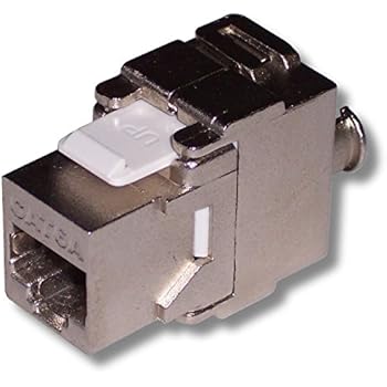 Linéaire PR26M Noyau module Keystone RJ45 femelle Cat.6a blindé STP 10 ...