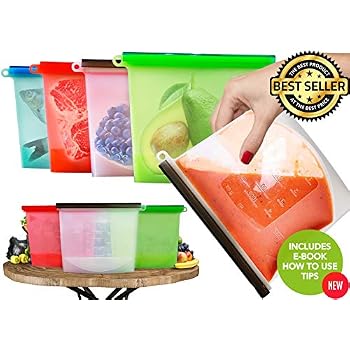 Lakeland Soup 'n' Sauce Sealed Freezer Clear Storage Bags, 1 Litre ...