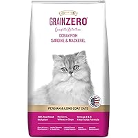 Grain Zero Signature Adult Ocean Fish, Sardine and Mackerel Dry Cat ...