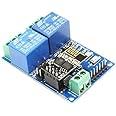 Techtonics ESP8266 ESP-01 WiFi 5V 2 Channel Relay Module IOT Smart Home Remote Control Switch ...