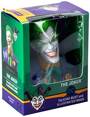 The Joker Talking Bust and Illustrated Book : Manning, Matthew K ...