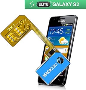 MAGICSIM Dual SIM card adapter for Samsung Galaxy S2 - NO CUT model ...