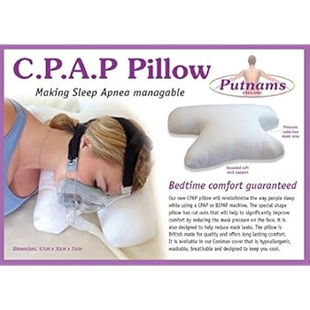 CPAP Sleep Apnea Memory Foam Pillow LARGE: Amazon.co.uk: Kitchen & Home