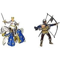 Papo - 39841 - Figurine - Saint Luis Et Son Cheval & 39385 - Figurine ...