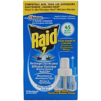 Raid Liquid Refill for Mosquito Repellent: Amazon.co.uk: DIY & Tools