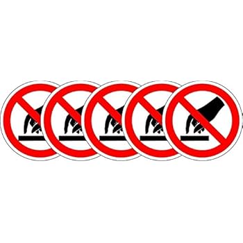6 x Do Not Unplug labels for electrical sockets. Set of 6 Self adhesive ...