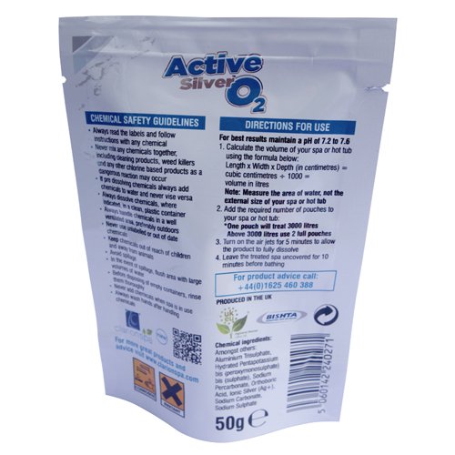 Clarion Spa ACTIVE SILVER OXYGEN MONTH KIT weekly 5-in-1 CHLORINE ...