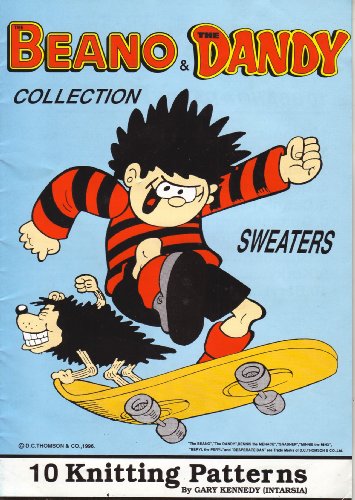 Beano and Dandy Children's and Adult's Motif Sweaters 10 Knitting ...