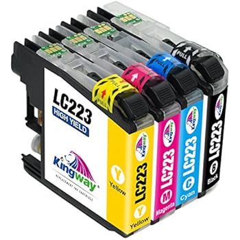 Kingway Brother LC223 Ink Cartridges for Brother MFC-J5625DW DCP ...