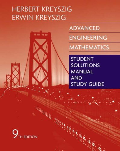 Advanced Engineering Mathematics : Kreyszig, Erwin, Kreyszig, Herbert ...