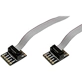 Treedix JTAG (2x10 2.54mm) to SWD (2x5 1.27mm) Adapter Board Breakout ...
