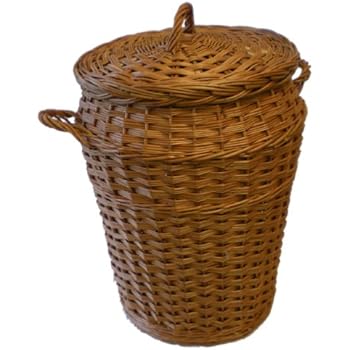Ali Baba Style Wicker Laundry Basket - Made in Somerset: Amazon.co.uk ...