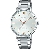 Casio Analog Silver Dial Women's Watch-LTP-E157M-7ADF (A1692) : Amazon.in: Fashion