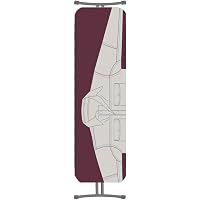 Addis 517462 "Shirtmaster" Replacement Ironing Board Cover, Red, 125 x ...