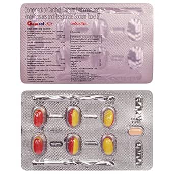 Gemcal Kit - Strip of 6 Capsules & 1 Tablet : Amazon.in: Health ...