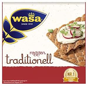 Wasa Knäckebrot Roggen traditionell, 6er Pack (6 x 235 g): Amazon.de ...