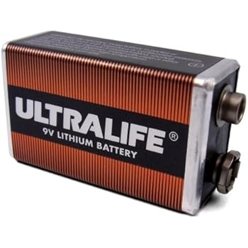 ULTRALIFE 9V Lithium Battery U9VL-J: Amazon.co.uk: Electronics