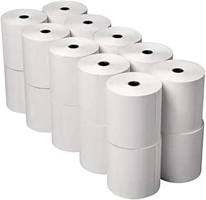 Primatel Thermal Rolls 57x40 Thermal Till Rolls for Credit Card ...