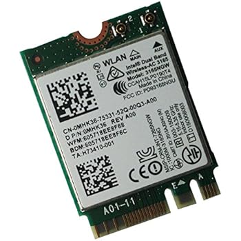 Intel Dual Band Wireless-AC 3165 Module 3165NGW: Amazon.co.uk ...