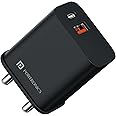 Portronics 20W Adapto 20B Dual Port (Type C PD & USB-A) Fast Charging ...