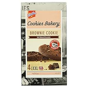 De Beukelaer Cookies Bakery Brownie Cookie XXL, 4 Stück, 168 g: Amazon ...