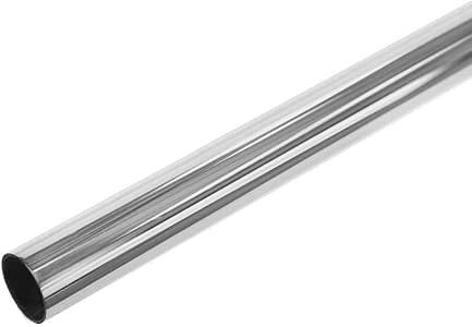 Metallrohr, verchromt, Durchmesser 25 mm, Länge wählbar, Rohre für ...