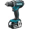 Makita DDF482RFJ Akku-Bohrschrauber 18V / 3,0 Ah, 2 Akkus + Ladegerät im MAKPAC Schwarz, Blau ...