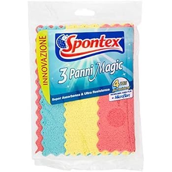 Spontex Microfibre Window Kit (2 Cloths): Amazon.co.uk: Health ...