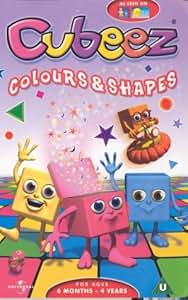 Cubeez: Colours And Shapes [VHS]: Amazon.co.uk: Video