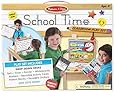 Melissa & Doug School Time Classroom Play Set | Pretend Play | Play Set ...