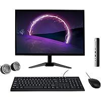 (Refurbished) HP ProDesk 19" HD All-in-One Desktop Computer Set (Intel ...