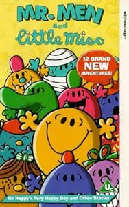 Mr Men And Little Miss: Mr Happy's Very Happy Day [VHS]: Childrens ...
